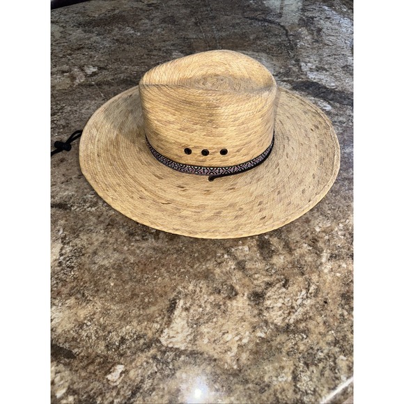 Accessories | Comanche B Mexican Woven Palm Straw Cowboy Hat Unisex ...